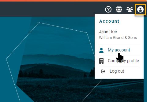 Manage personal user data